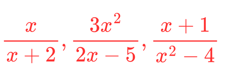 Algebraic Fractions | Step-by-Step Guide with Examples