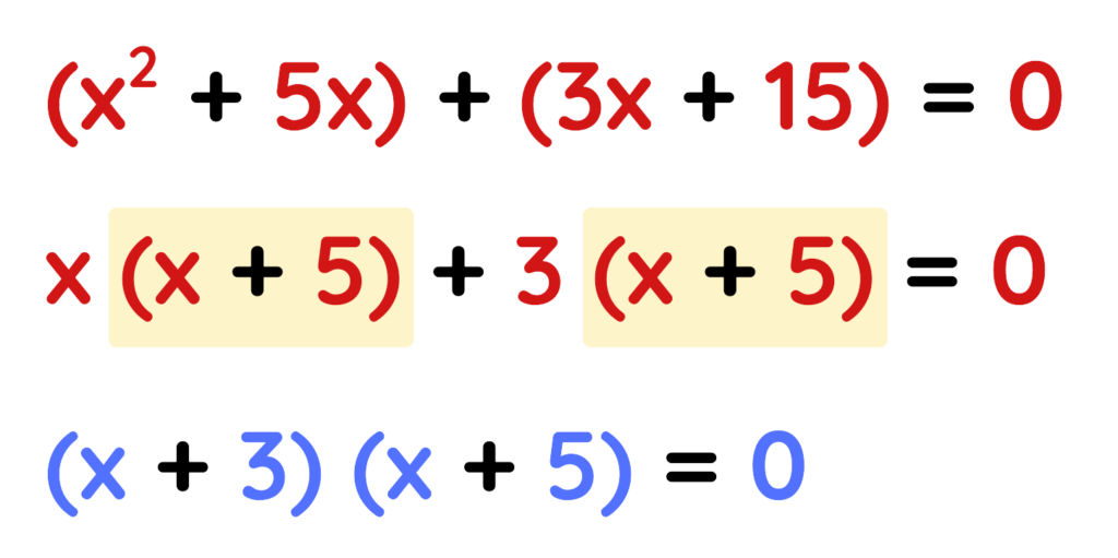 Factorising Quadratics - GCSE Maths - Examples & Worksheet