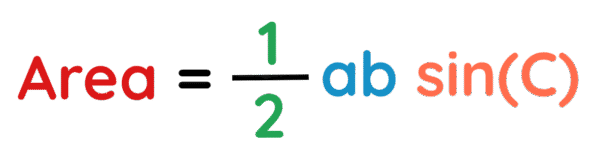 Calculate Area Using Sine Rule – GCSE Maths