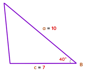Calculate Area Using Sine Rule – GCSE Maths