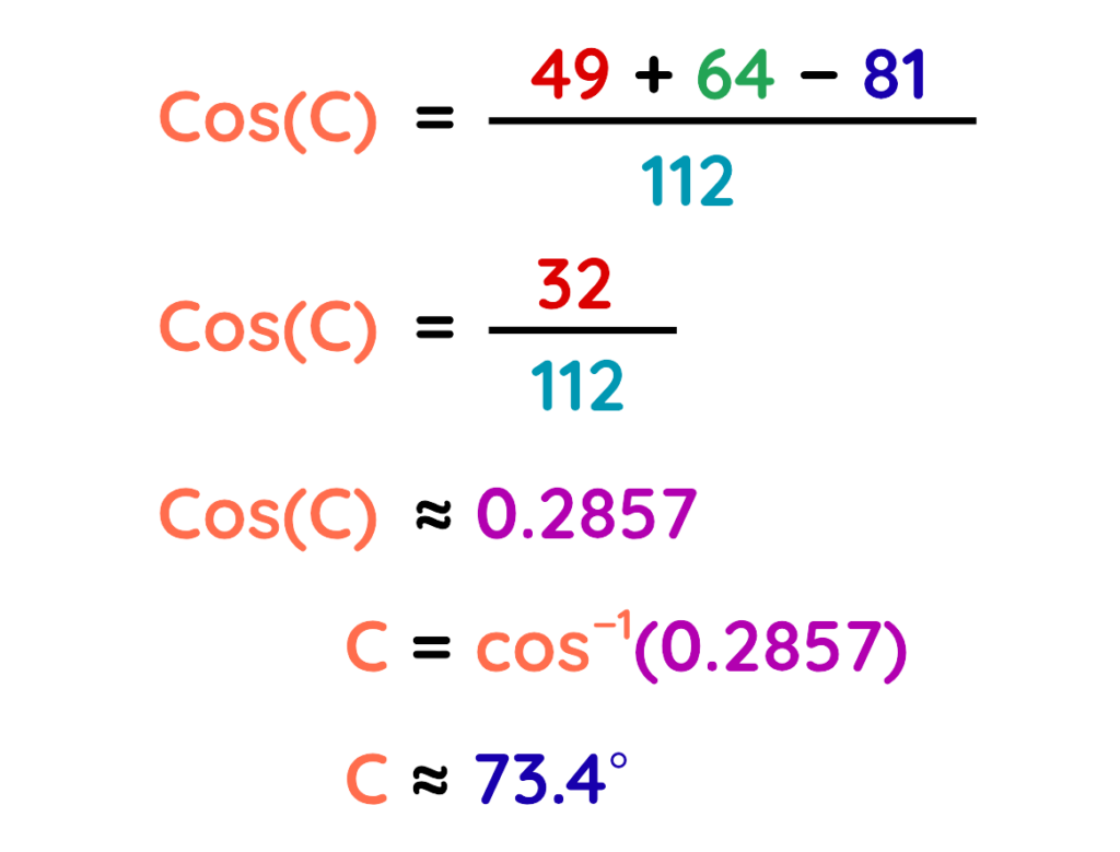 Law of Sine and Cosine Rule – GCSE Maths Guide with Examples