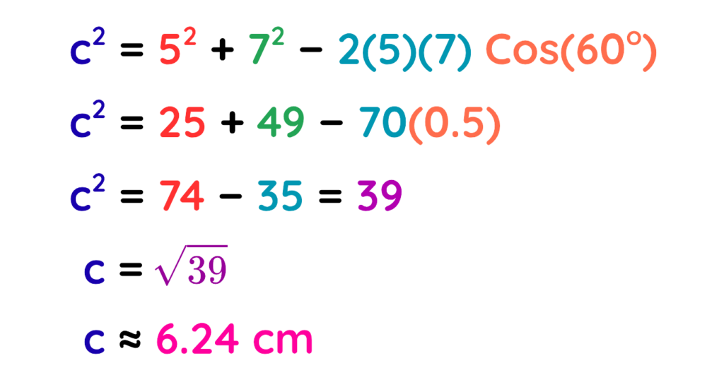 Law of Sine and Cosine Rule – GCSE Maths Guide with Examples