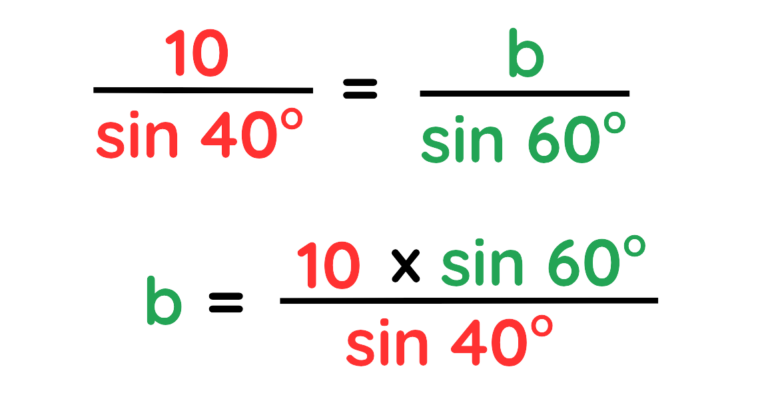 Law of Sine and Cosine Rule – GCSE Maths Guide with Examples