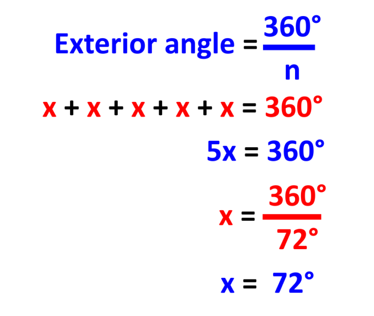 Interior and Exterior Angles in Polygons - GCSE Maths | Examples