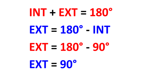 Interior and Exterior Angles in Polygons - GCSE Maths | Examples