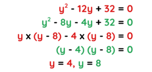 Quadratic Simultaneous Equations - GCSE Maths | Examples